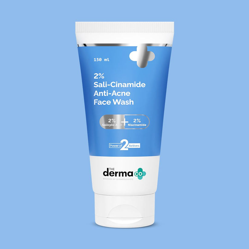 2% Sali-Cinamide Anti-Acne Face Wash with 2% Salicylic Acid & 2% ...