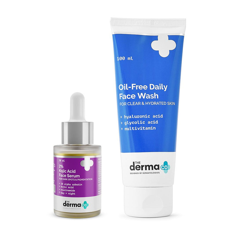 Pigmentation Fighting Cleanse & Treat Duo – The Derma Co