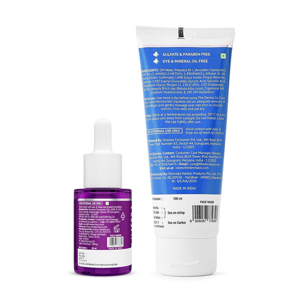 Acne Fighting Cleanse & Treat Duo – The Derma Co