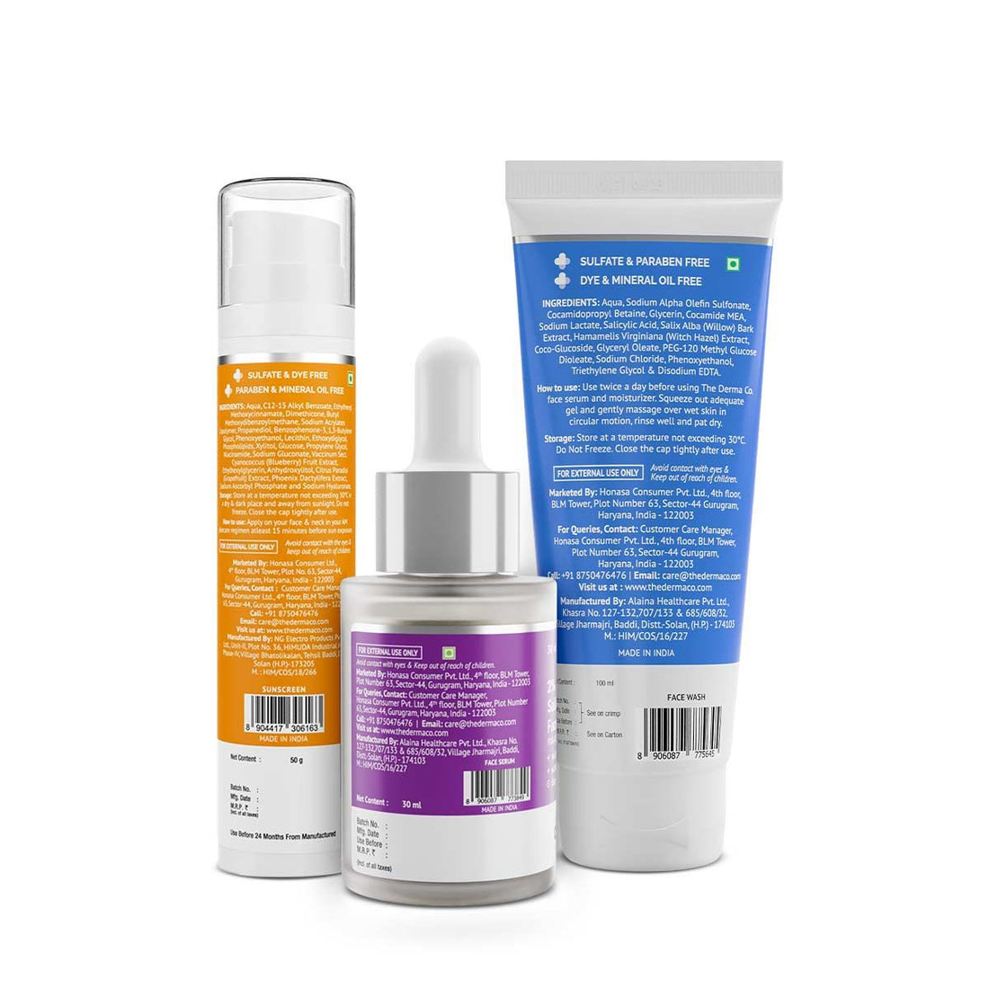 Skin Brightening & Sun Protection Kit – The Derma Co