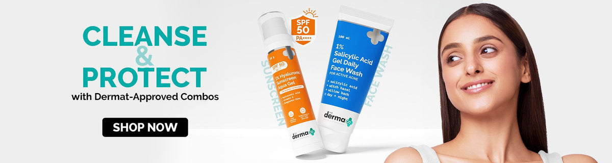 Sunscreen & Face Wash Combos – The Derma Co
